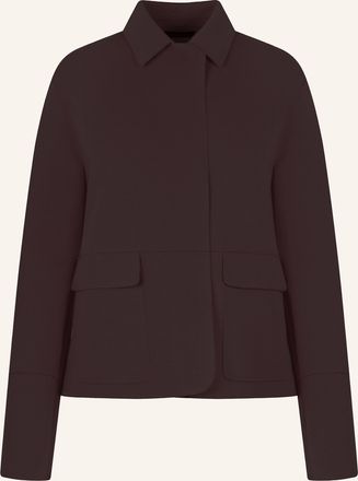 White Label Jacke Scuba Kastenjacke braun
