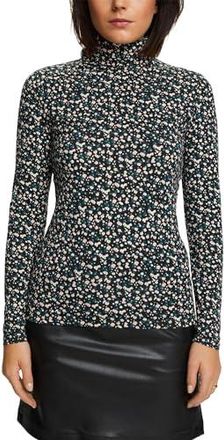 Esprit 103CC1K302 T-Shirt, 003/BLACK 3, XXL Femme