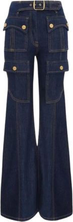 Zimmermann Femme, Jeans, Bleu, Taille: W25 Luna Utility Flare Jean