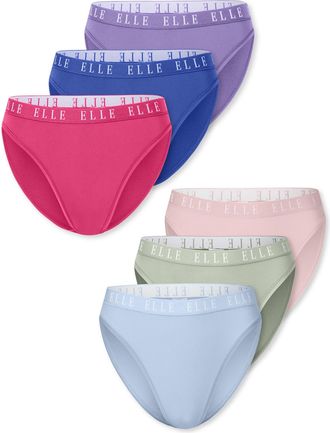 Elle Slip High Leg - ELLE LOGO