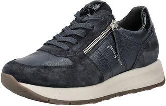 Paul Green Baskets basses pour femme, bleu, 42 EU
