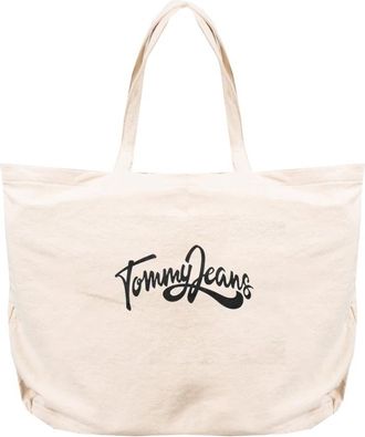 Tommy Jeans Stilvolle Schultertasche - - Bags - Damen - Beige - ONE SIZE