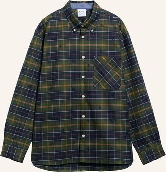 Barbour Oxfordhemd Comfort Fit gruen