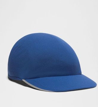 lululemon Casquette de course Fast and Free - Bleu - Taille L/XL