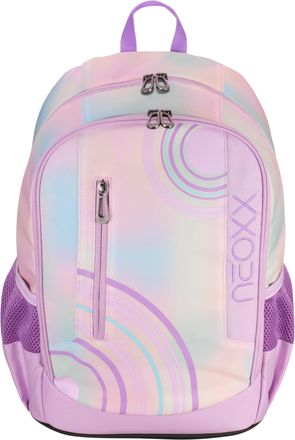 Neoxx Rucksack FLOW Candy Party - Rucksack f&uuml;r die Schule und Freizeit mit 2 F&auml;chern - Volumen ca. 20 Liter