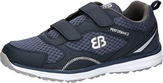 Brütting Chaussures de fitness Performance V unisexes, Bleu marine/gris, 36 EU