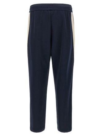 Palm Angels Contrast Stripe Technical Joggers - Navy