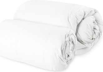 Normani Vierjahreszeiten-Bettdecken aus Daunen - Bettdecke erweiterbar zur Winterdecke - normal, warm und exta warm - 135x200 155x220 200x200 Farbe Extrawarm 