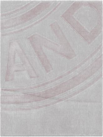 Burberry Striped Cotton-Silk Scarf - Pink