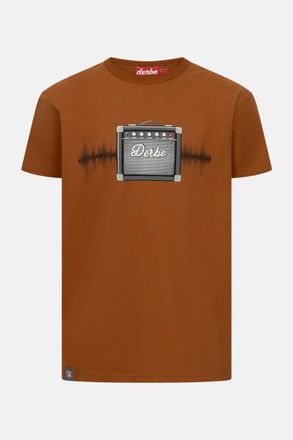 Derbe Derbe T-Shirt Verst&auml;rker Herren Braun GOTS Organic