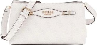 Guess Femme, Sacs, Blanc, Taille: ONE Size Piccola borsa a mano chiusura