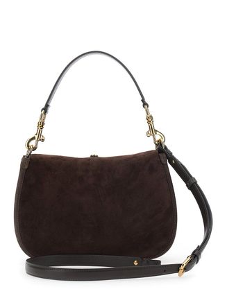 Etro Womens Shoulder Bag Pony Medium Brown Leather Calf