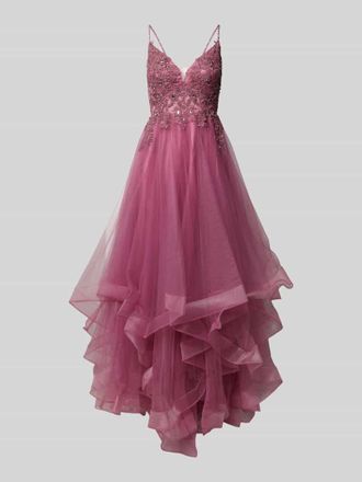Mascara Abendkleid mit Ziersteinbesatz