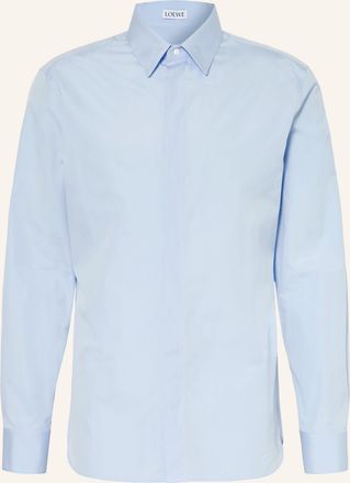 Loewe Hemd Comfort Fit blau