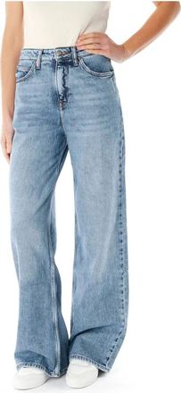 Lee Femme, Jeans, Bleu, Taille: W24 L31 Wide Jeans