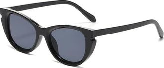 Generic Lunettes De Soleil Ovales &Agrave; Monture Fine, Tendance, For Hommes Et Femmes, Polaris&eacute;es, For La Conduite Et Le Sport En Ext&eacute;rieur.(Black)