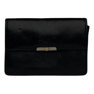 Dior Pre-owned Leder Portemonnaie - - Pre-owned - Damen - Schwarzk - ONE SIZE