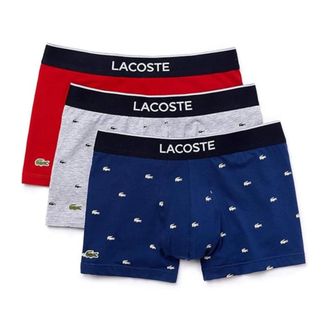 Lacoste Mini Crocos Boxershorts Pack - - Underwear - Herren - Mehrfarbig - S