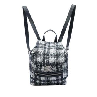 Chanel Pre-owned Vintage Nylon Backpack - - Pre-owned - Damen - Schwarzk - ONE SIZE
