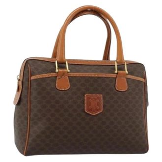 Celine Pre-owned Vintage Boston Bag - Femme - Pre-owned - Brun - Taille: ONE Size