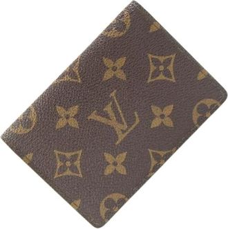 Louis Vuitton unisex, Pre-owned, Brun, Taille: ONE Size Portefeuille en toile Pre-owned