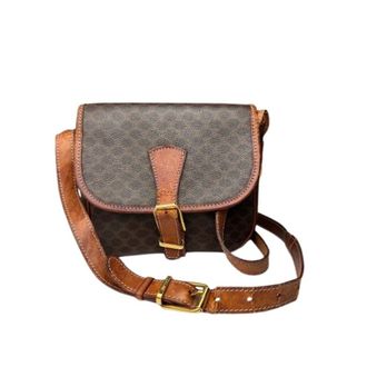 Celine Sac bandouli&egrave;re vintage en cuir Pre-owned - Femme - Pre-owned - Brun - Taille: ONE Size
