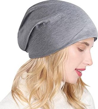 Generic Chapeaux dhiver chauds en coton pour hommes et femmes pour le ski, gris, Taille unique