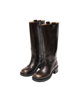 Alohas Womens Boots Sajan Brown Lining