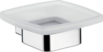 Emco 053000100 Seifenhalter Loft wandhängend Kristallglas satiniert, chrom