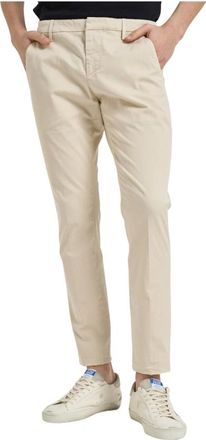 Dondup Homme, Pantalons, Beige, Taille: W36 Chino Gaubert