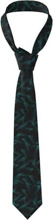 Generic Cravate Pour Hommes Triangle G&eacute;om&eacute;trique Cr&eacute;atif Abstrait Al&eacute;atoire R&eacute;glable Tie Fine Cravate Pour Homme Pour F&ecirc;te Travail &Eacute;v&eacute;nements