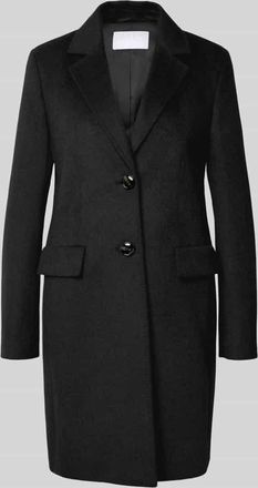 Jake*s Regular Fit Mantel mit Lanawoll-Anteil und Reverskragen