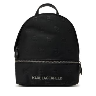 Karl Lagerfeld Rucksack KARL LAGERFELD A3W30122 Schwarz