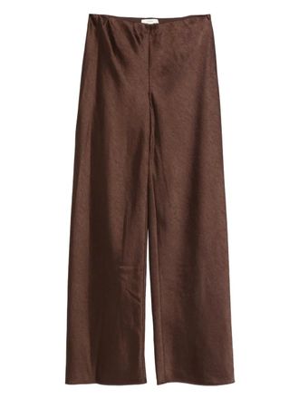 Vince Hose mit weitem Bein - Braun