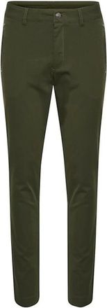 Kaffe Femme, Pantalons, Vert, Taille: 48 FR Pantalon Slim Rivet Nuit Forêt