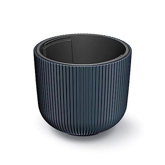 Prosperplast Milly Blumentopf 34,9 x 29,0 cm Anthrazit - moderner Kunststoff-Pflanztopf, leicht & robust, pflegeleicht, f&uuml;r Innen & Au&szlig;en