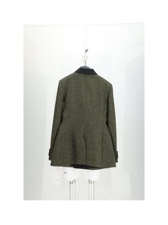 Dior Womens Blazer Green Polyester Blazers Jacket