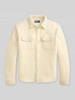 Polo Ralph Lauren Oversized Hemdjacke aus Woll-Mix