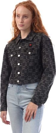 DKNY Jeansjacke f&uuml;r Damen (Grau)