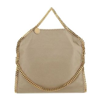Stella McCartney Falabella Fold Over Handtasche - - Bags - Damen - Beige - ONE SIZE