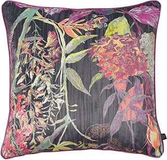 Prestigious Textiles Botaniker Polyester gefülltes Kissen, Polyester, Ebony