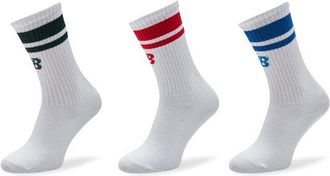 New Balance Lange Socken LAS32163AS5 Weiß