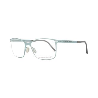 Porsche Design Femme, Accessoires, Vert, Taille: ONE Size Montures Optiques Rectangulaires en M&eacute;tal Vert