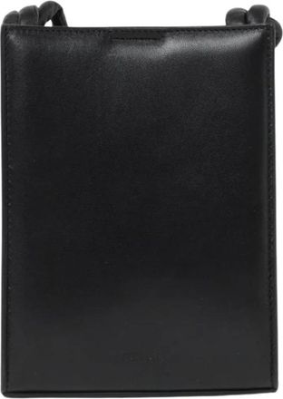 Jil Sander Femme, Sacs, Noir, Taille: ONE Size Sac bandouli&egrave;re &agrave; poign&eacute;e nou&eacute;e