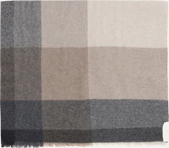 Brunello Cucinelli Wool and cashmere Scarf Male UNI