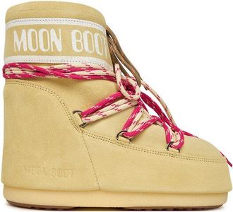 Moon Boot Moon Boot Schneeschuhe Mb Icon Low Suede Laces 80D1409670 Gelb