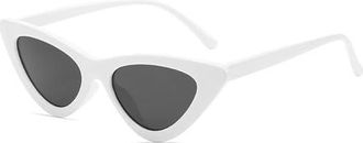 Generic Lunettes De Soleil Sport Et Vacances D&eacute;coratives &Agrave; Monture Fine For Hommes Femmes, Id&eacute;ales For Lext&eacute;rieur(White)