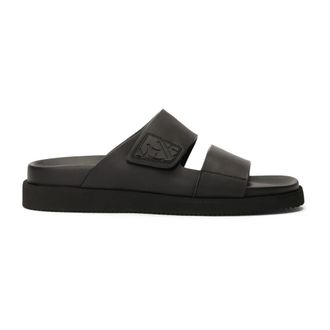 Kazar Bequeme schwarze Slides mit mattem Finish - - Shoes - Herren - Schwarzk - 40 EU