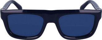Ferragamo Homme, Accessoires, Bleu, Taille: ONE Size Sf2009S-414 Lunettes de soleil