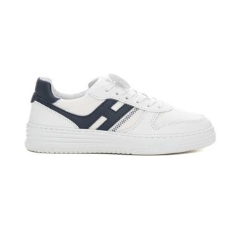 Hogan Homme, Chaussures, Blanc, Taille: 38 1/2 EU H630 Basket Baskets
